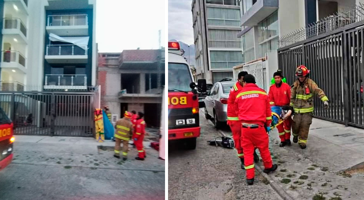 Arequipa: hombre queda incrustado en afiladas rejas tras caer desde ...