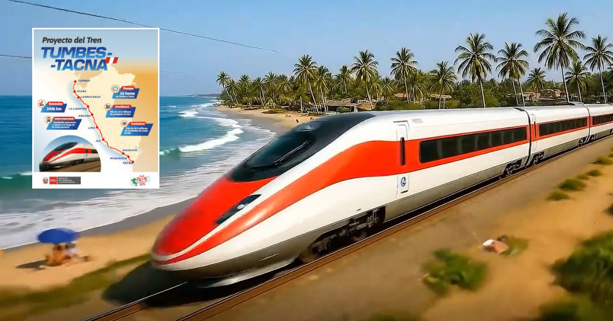 El 'Tren de la Costa': conoce el megaproyecto ferroviario que te ...