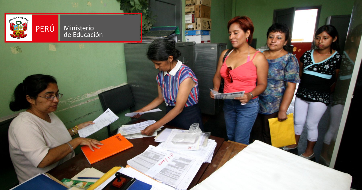 Minedu lanzó el cronograma de matrícula escolar 2026: Cómo y cuándo ...