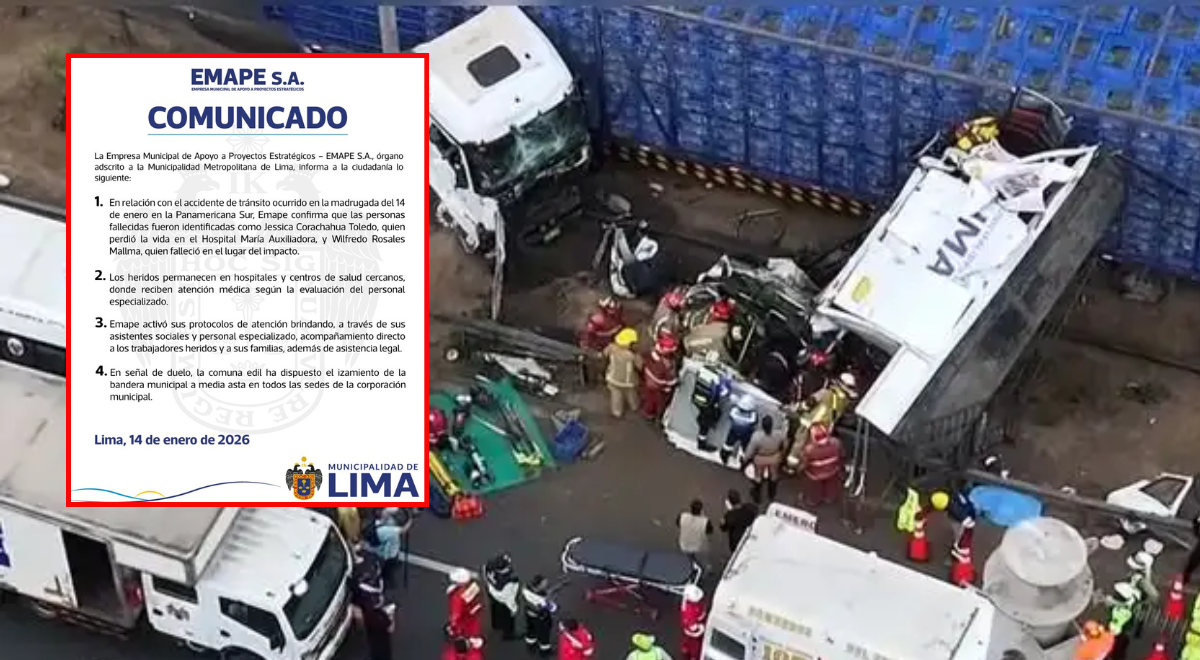 Municipalidad de Lima decreta duelo tras fallecimiento de trabajadores ...