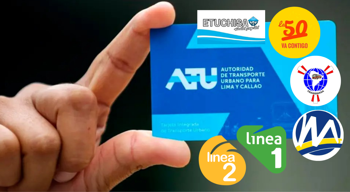 ATU presenta TARJETA ÚNICA para pagar el pasaje en "El Chino", "La 50 ...