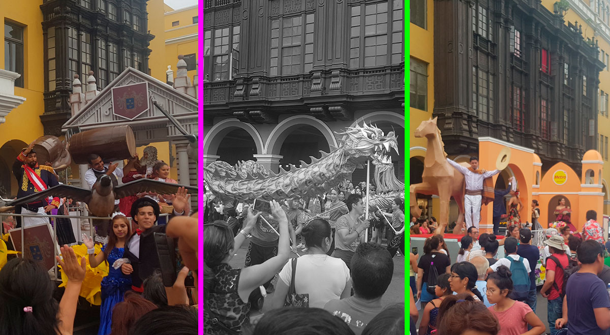 Carnaval de Lima volvió a Plaza de Armas después de 50 años ...