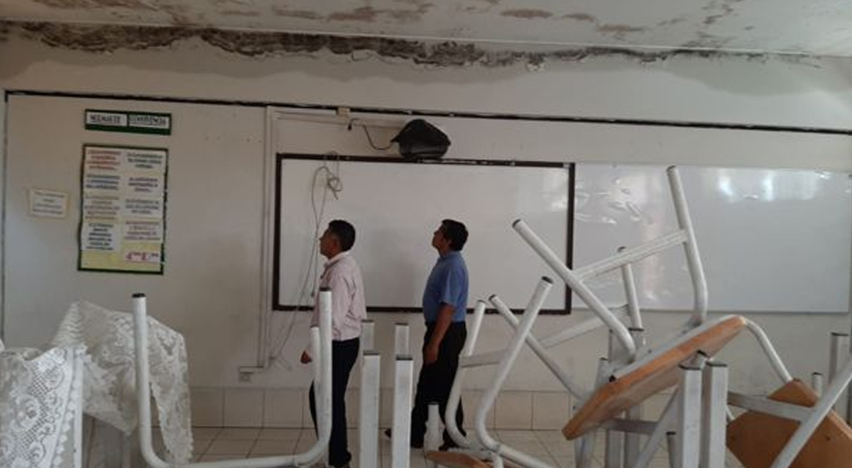 Arequipa: 30 aulas inundadas por intensas lluvias | Ministerio de ...