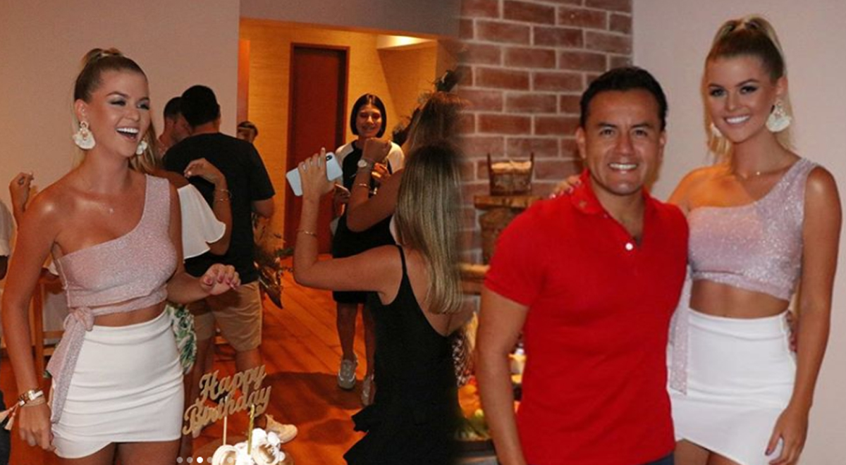 Brunella Horna celebró sus 24 años con lujosa fiesta | Richard Acuña ...