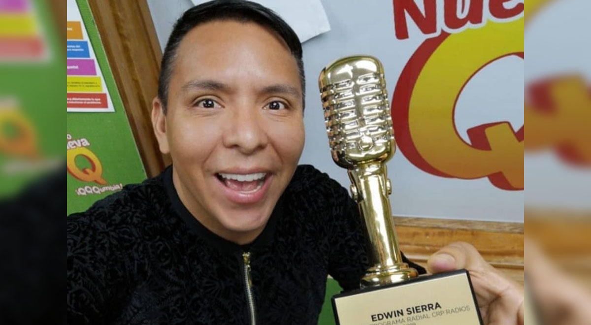 Edwin Sierra celebra primer lugar de sintonía en la radio | El Popular