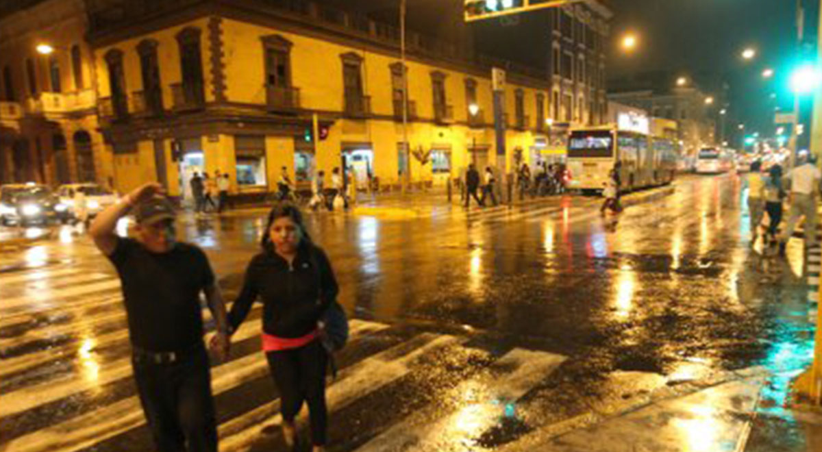 Coronavirus en Perú: Se reporta una fuerte lluvia en los conos de Lima ...