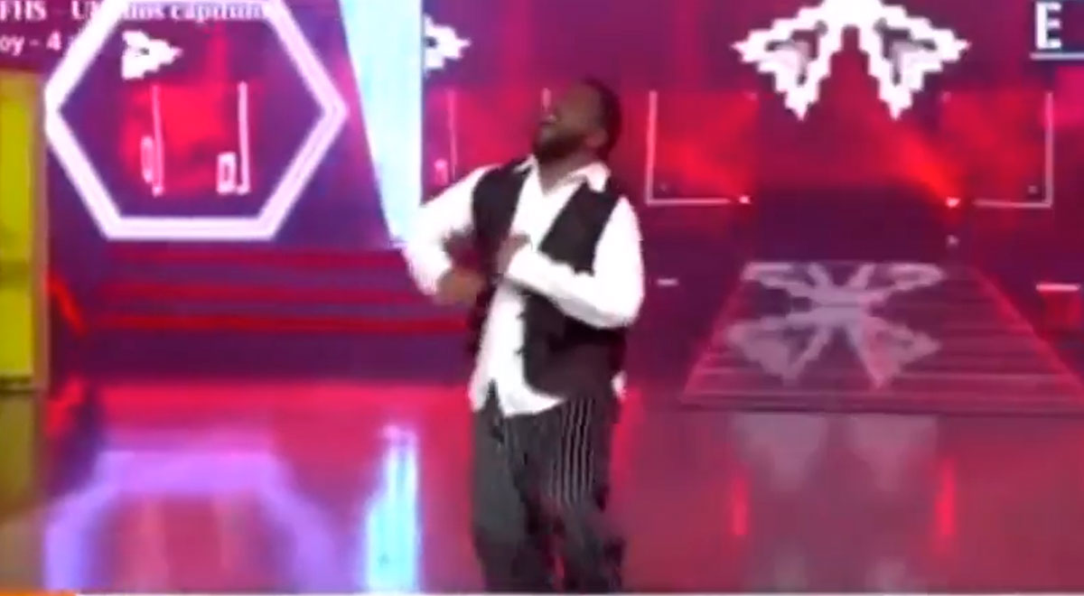 'Choca' Mandros Esto es guerra: imitó a Guajaja en la secuencia 'Dale ...