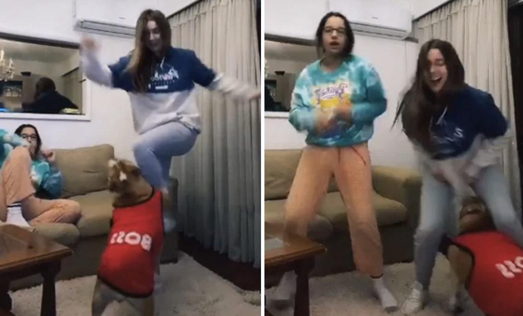 TikTok viral: Joven intenta hacer reto de baile y queda en ridículo al ser interrumpida por su ...
