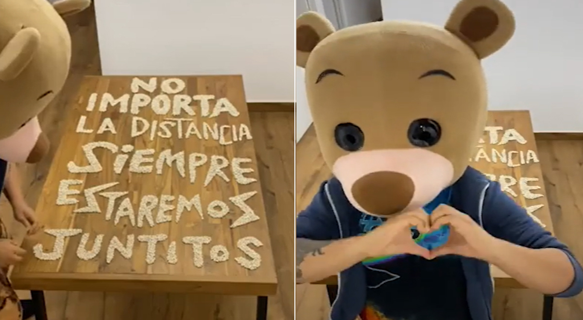 TikTok viral: ‘Osito Lima’ comparte romántico mensaje en tiempos de ...