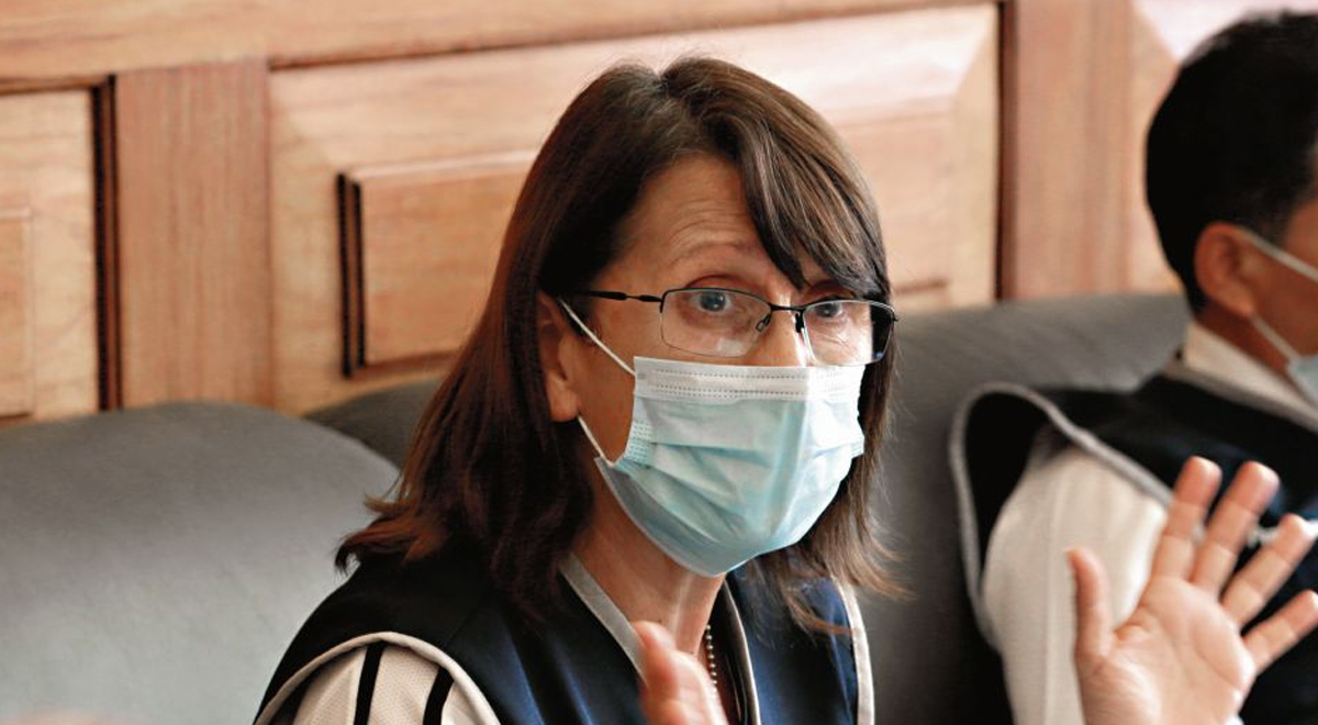 Ministra de Salud, Pilar Mazzetti, aseguró que continuará con el uso de ...