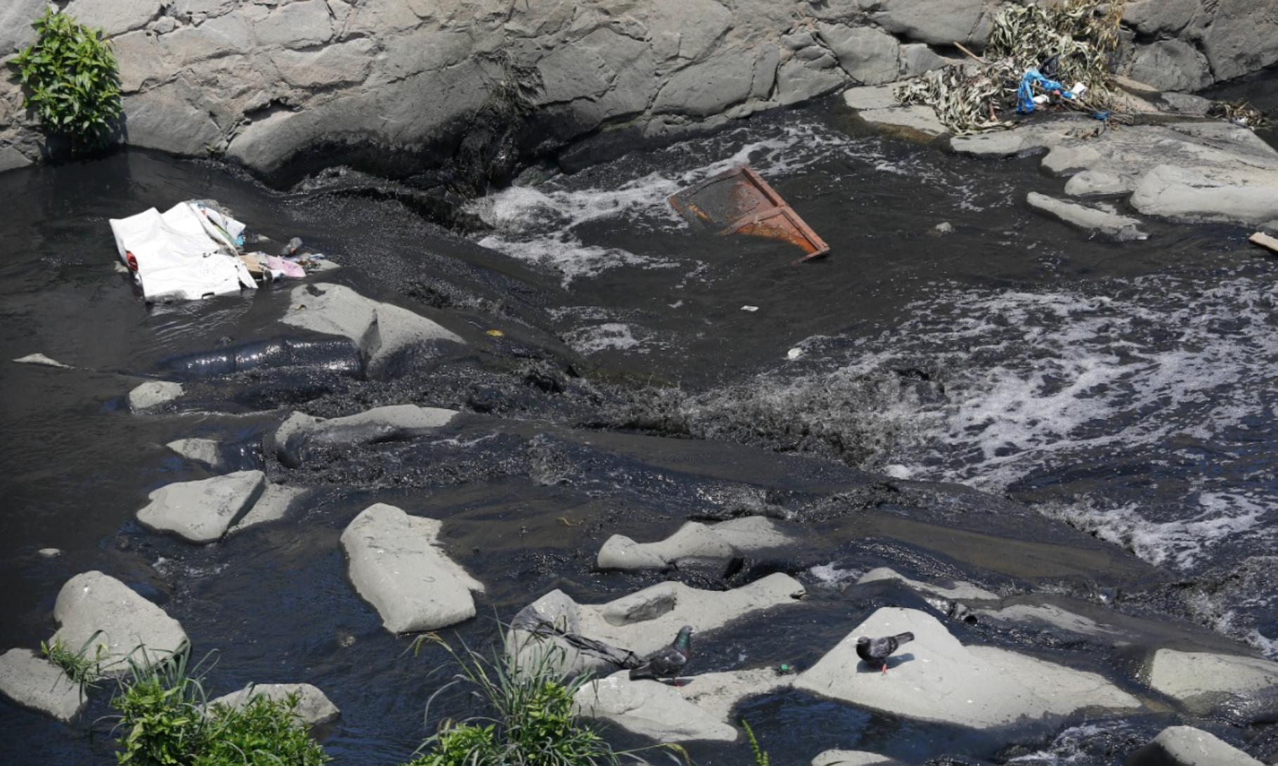 Río Rímac: Aguas lucen de color negro ante la elevada contaminación en ...