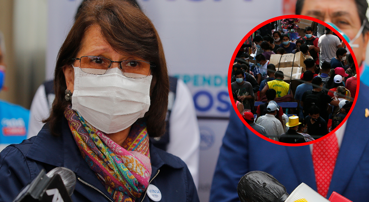 Ministra de Salud Pilar Mazzetti anuncia reducción de aforo en centros ...
