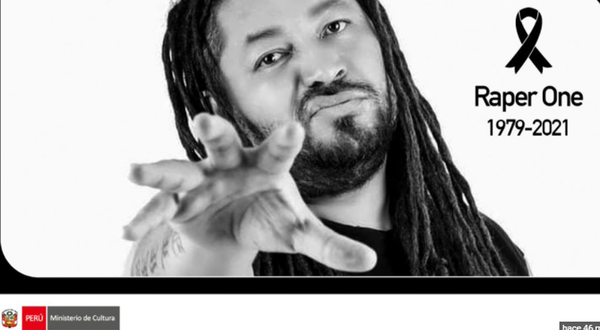 Muere Raper One: Ministerio de cultura lamenta el fallecimiento del ...