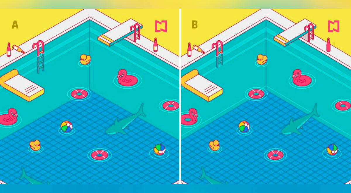 Reto visual: Puedes descubrir las diferencias entre las imágenes, reto ...