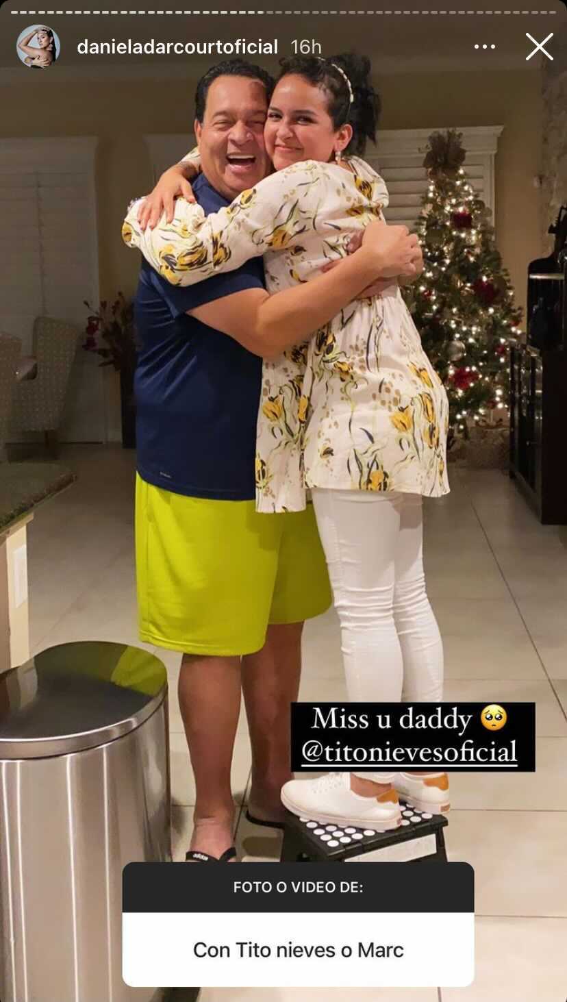 Daniela Darcourt Instagram revela lo mucho que extraña a Tito Nieves y ...