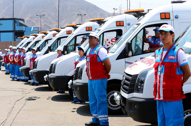 Personal del SAMU recibe vacuna contra la COVID-19 | El Popular