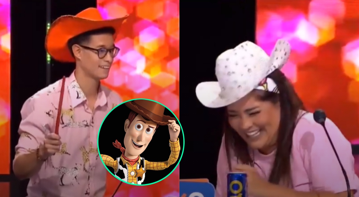 Tony Succar imita a Woody de “Toy Story” y hace reír a Katia Palma en ...