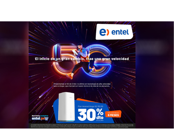 Entel lanza 5G en el Perú | El Popular