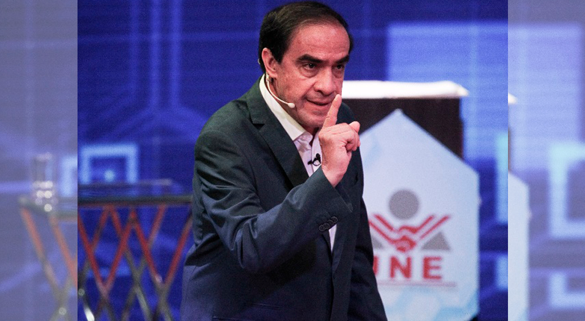 Yonhy Lescano indica que de pasar a segunda vuelta en las Elecciones ...