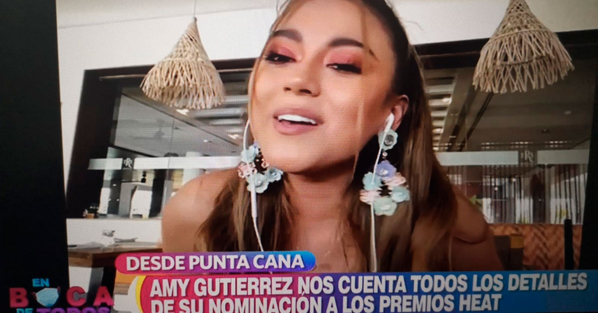Amy Gutiérrez para En Boca de Todos: "Estoy feliz de representar al ...