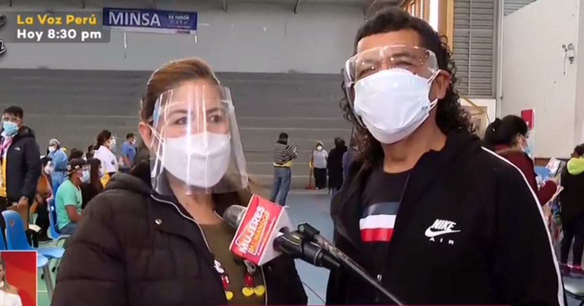 Cachay recibe su segunda dosis contra el coronavirus acompañado de su ...