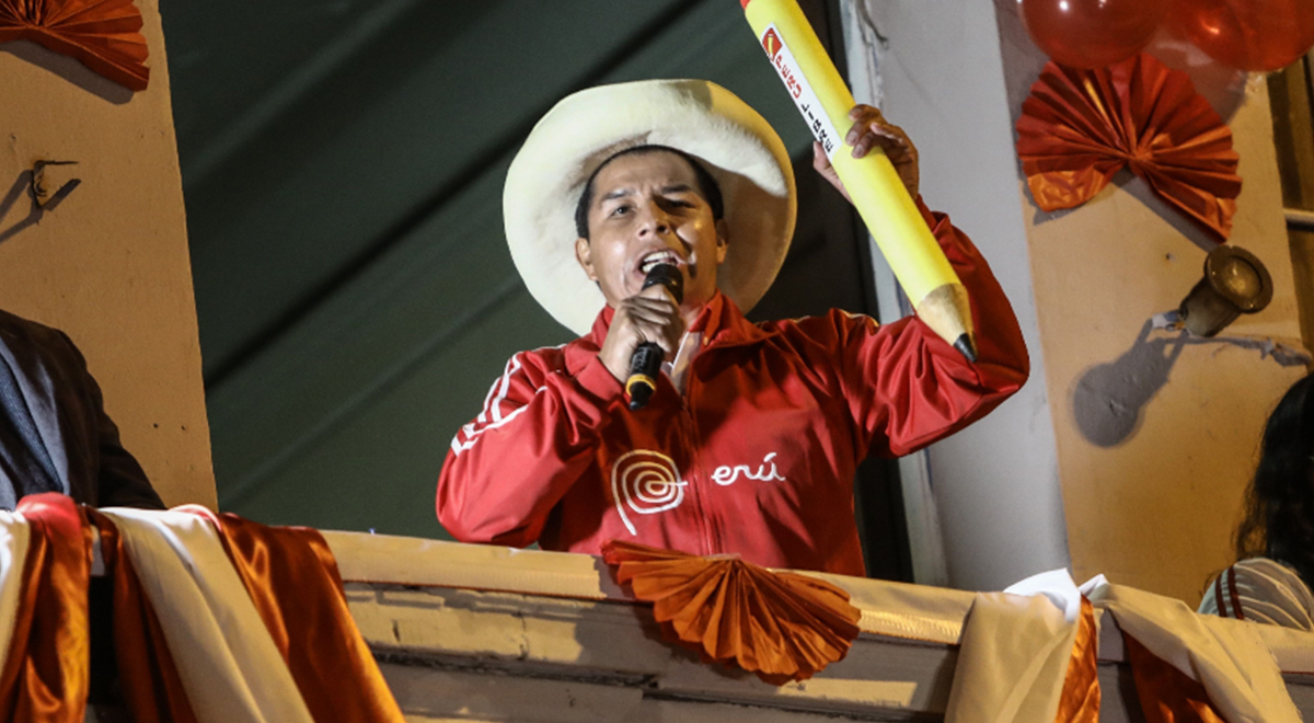 Pedro Castillo: "Basta de ver al Perú como una torta, acá no hay ...