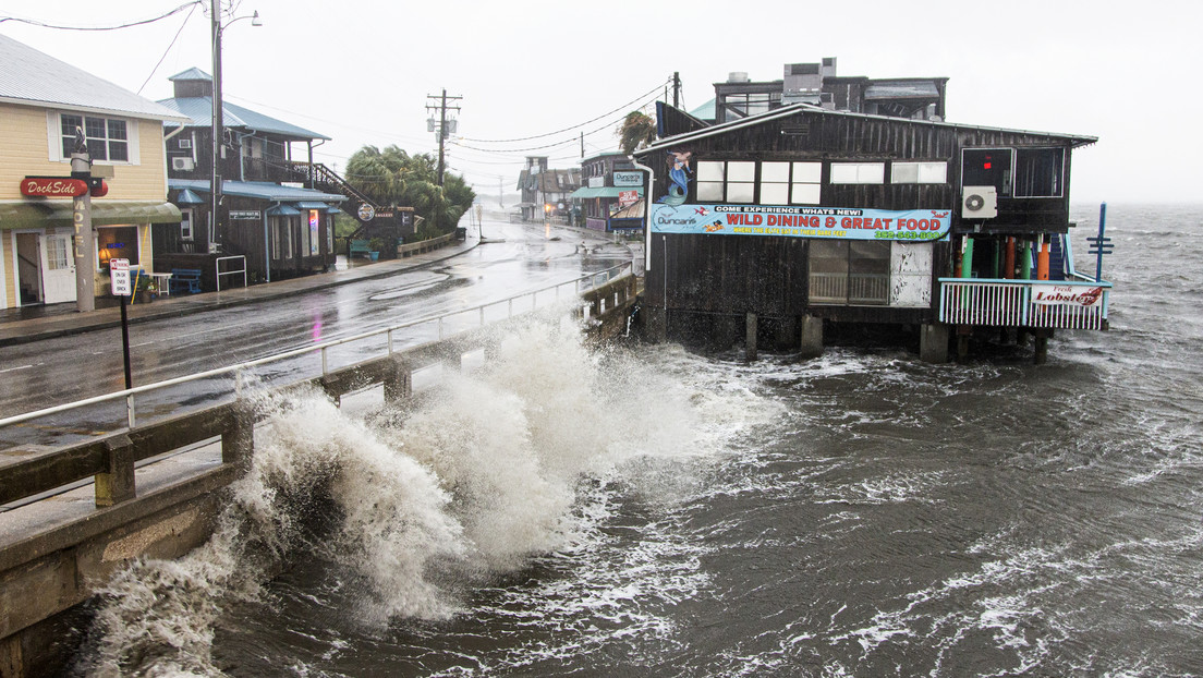 Tormenta Elsa golpea el noroeste de Florida con fuertes vientos y ...