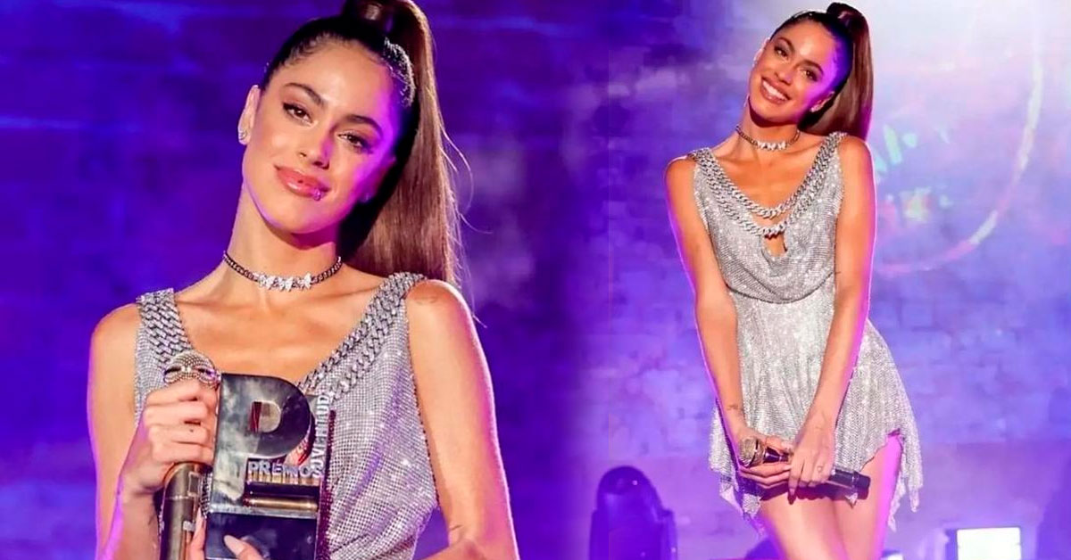 Tini Stoessel y el despampanante vestido hecho por un diseñador peruano ...