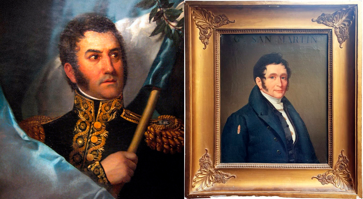 Francia: peruano encuentra retrato desconocido de José de San Martín en ...