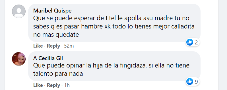 Ethel Pozo Facebook Viral: Arremeten contra ella en defensa de Allison ...