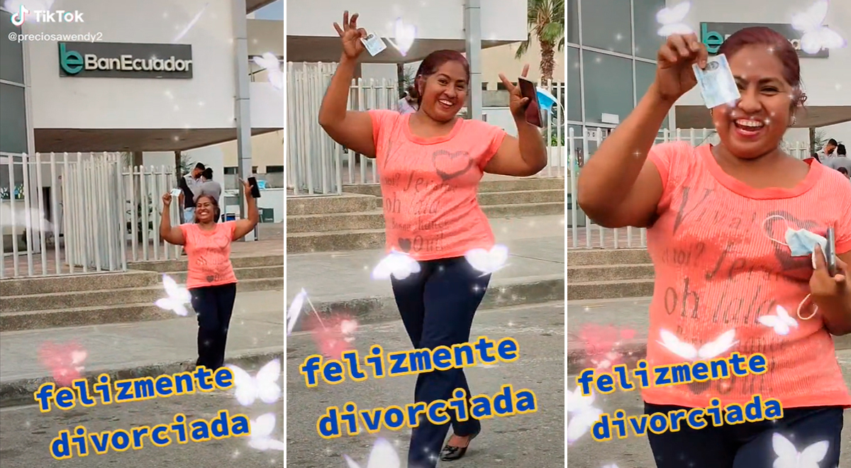 TikTok viral: mujer celebra su divorcio a ritmo de 'Me liberé' de El ...
