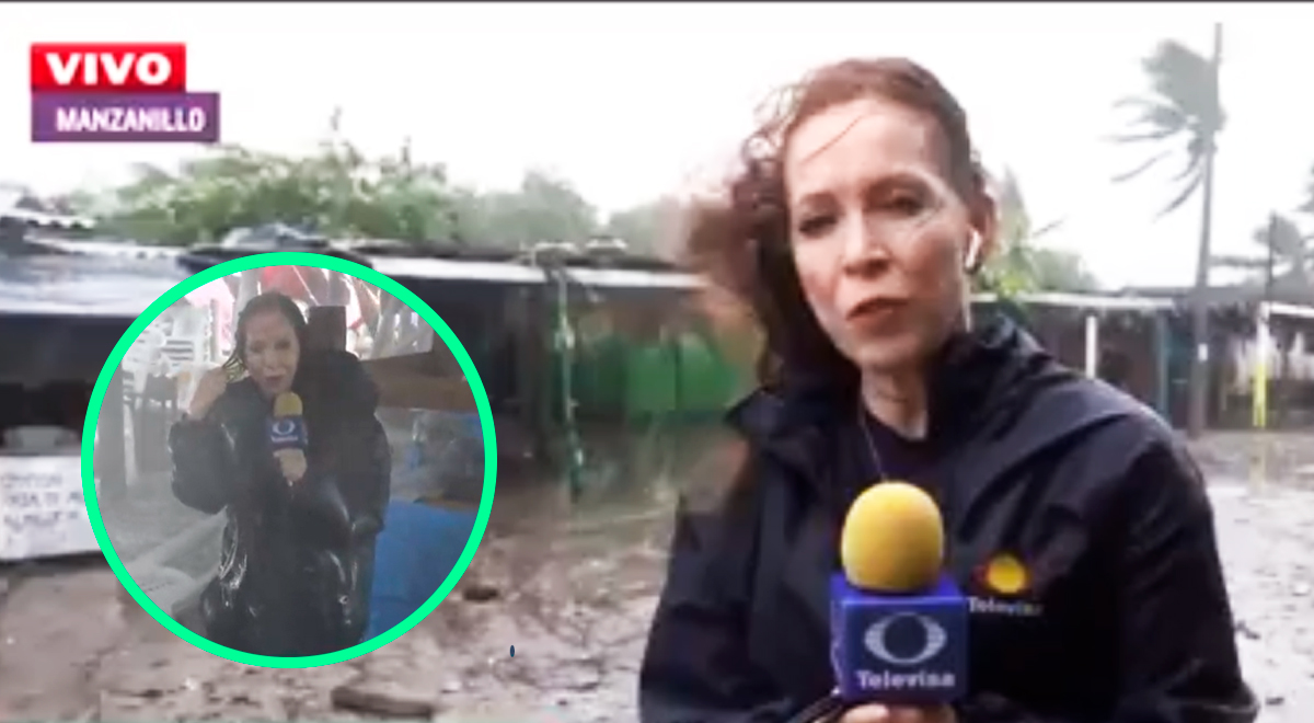 Facebook viral Huracán Nora: periodista arriesga su vida para ...