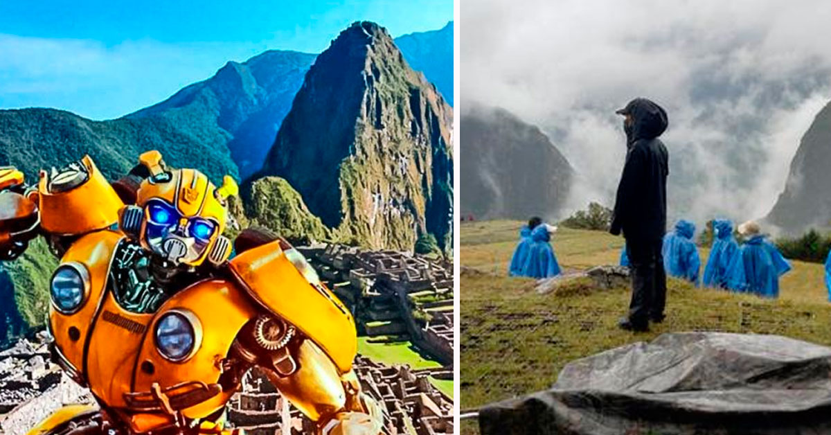 Transformers en Perú: Fuerte lluvia cayó en Machu Picchu para sorpresa ...