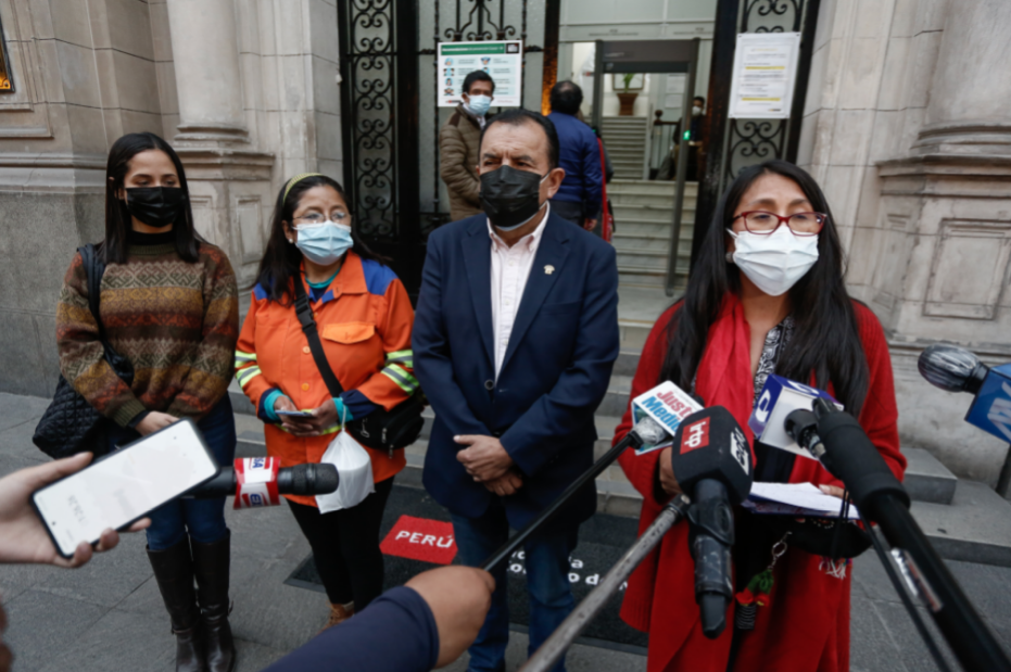 Juntos por el Perú presenta proyecto de protección a personas con ...