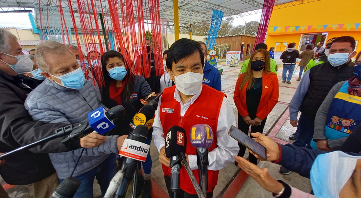 Juan Cadillo: "Otros 10 colegios de Lima iniciarían clases ...