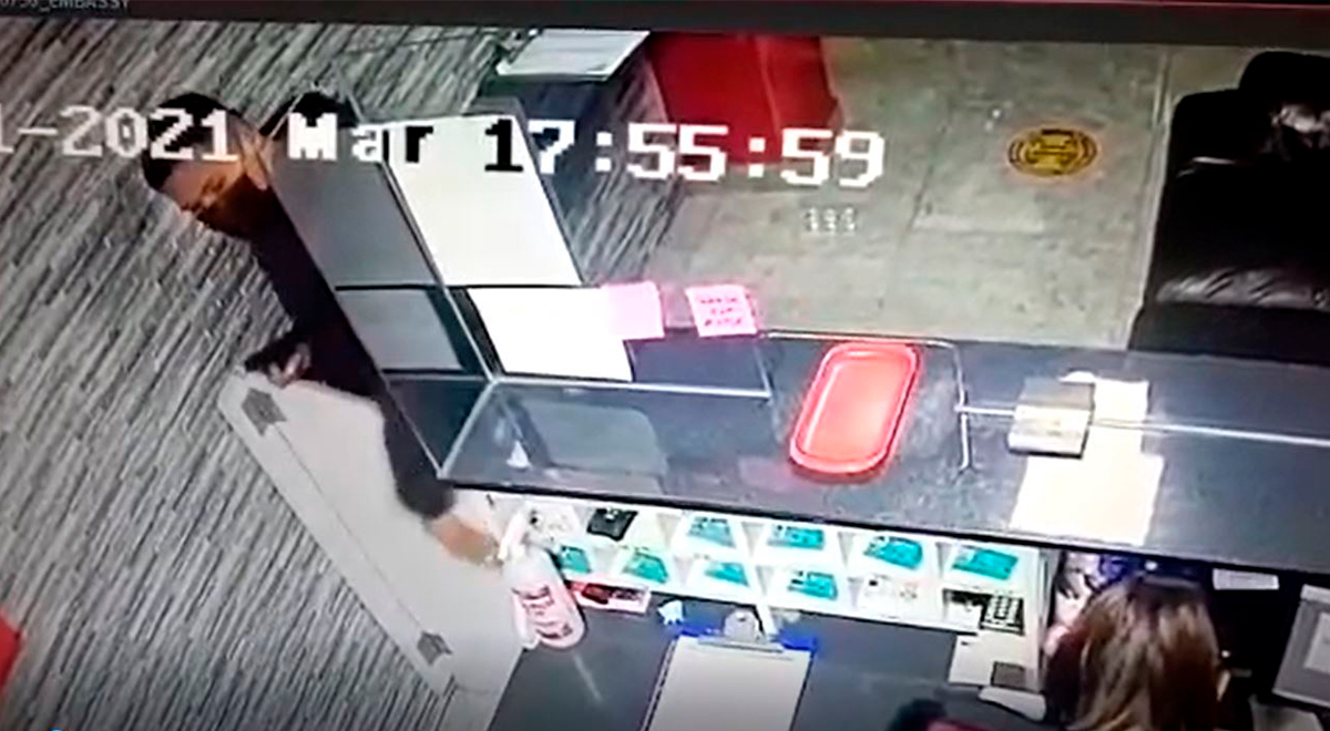 Breña Cámaras De Seguridad Captan Asalto A Hostales Por Delincuente