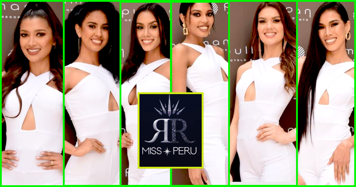 Miss Perú 2021: Estas son las seis finalistas que se disputan por la ...