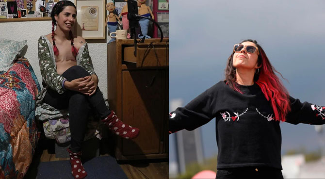 México| Sandra Monroy: mujer sufrió de cáncer de mama, le extirparon ...