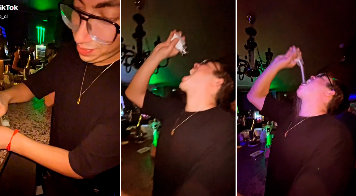 TikTok viral: Joven intenta demostrar cómo se toma un shot de tequila y ...