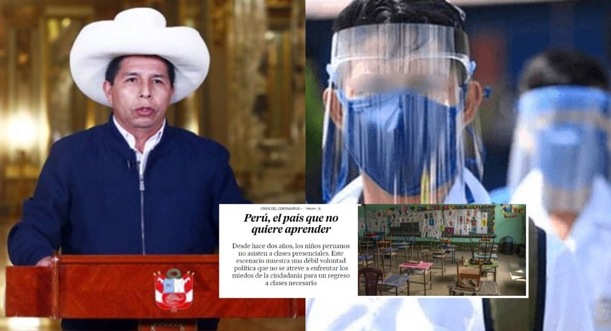 Clases Presenciales Perú El País Que No Quiere Aprender Así Titula