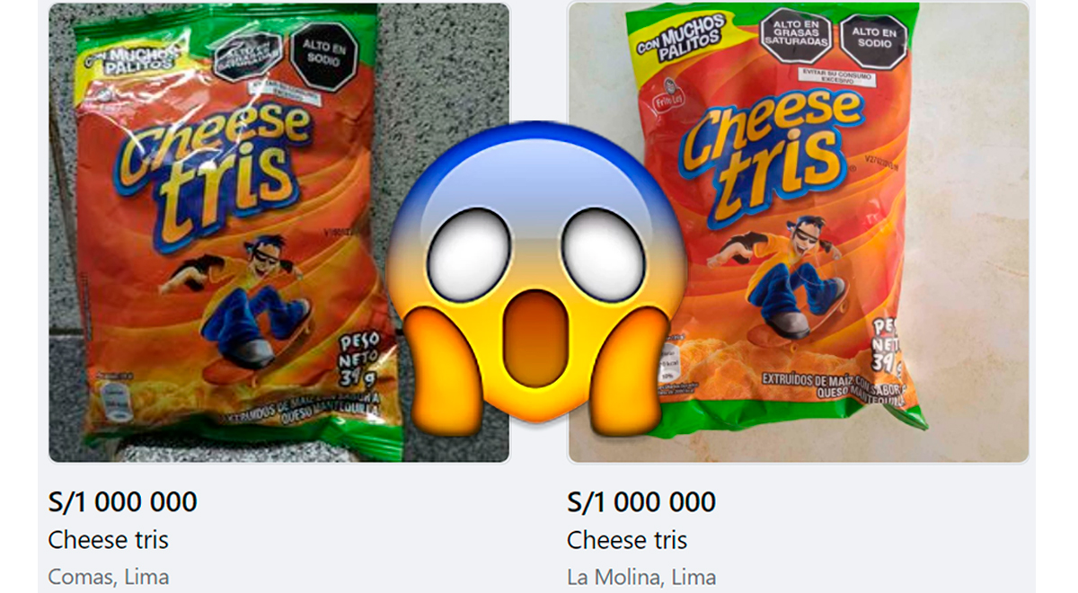 Cheese Tris en Facebook: usuarios revenden este snack hasta en un ...