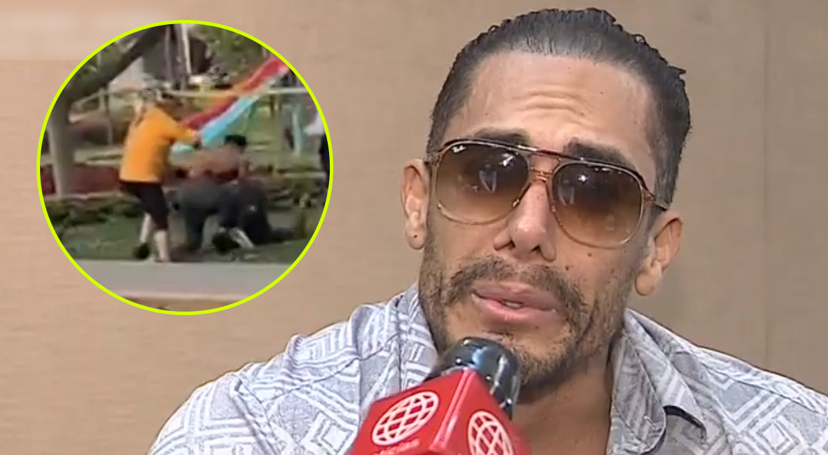 Ángel Véliz llora en vivo y teme por la señora que lo acuchilló: “Yo ...