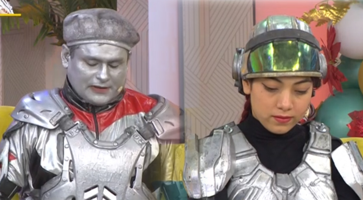 Robotín y Robotina por primera vez juntos EN VIVO: “Te pido perdón por ...