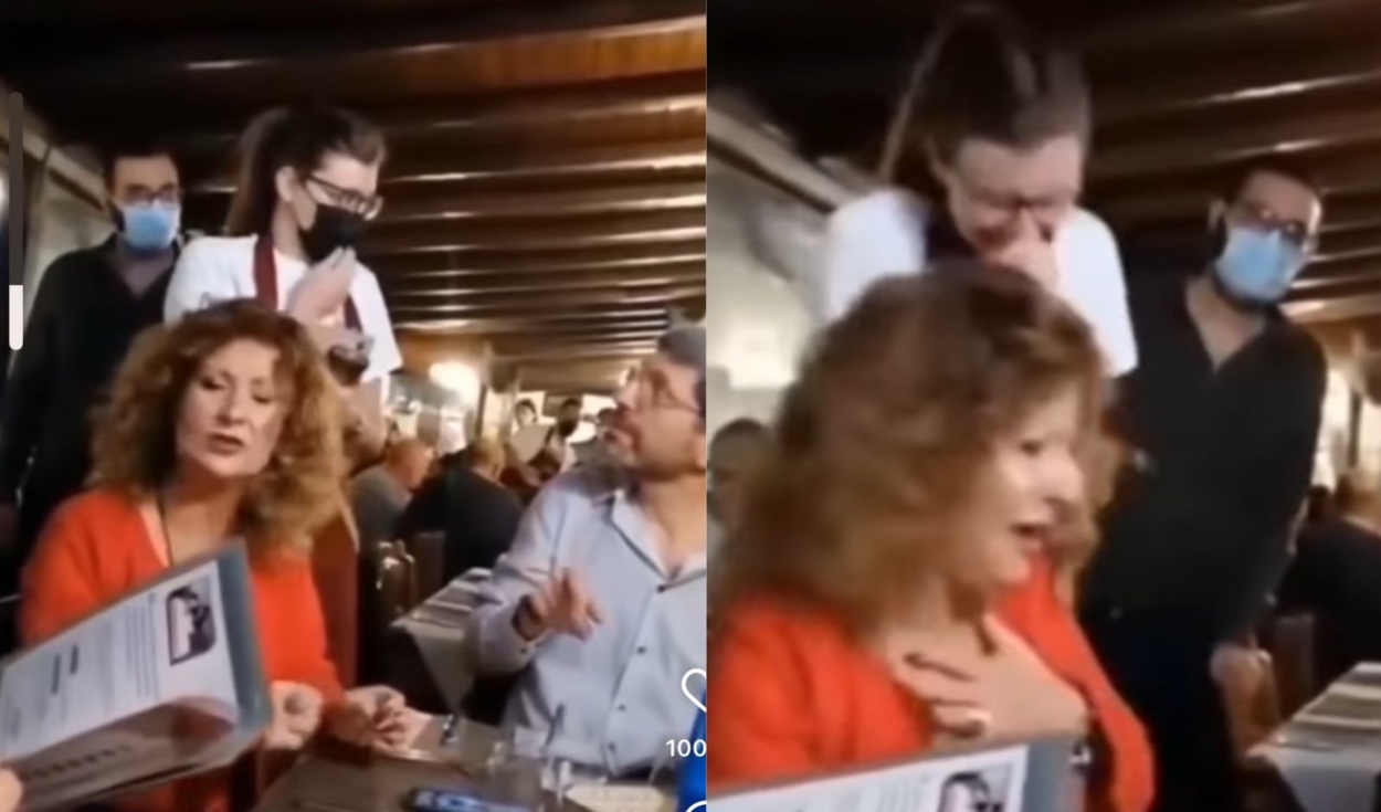 TikTok video viral: mujer finge ser mesera para sorprender a su familia ...