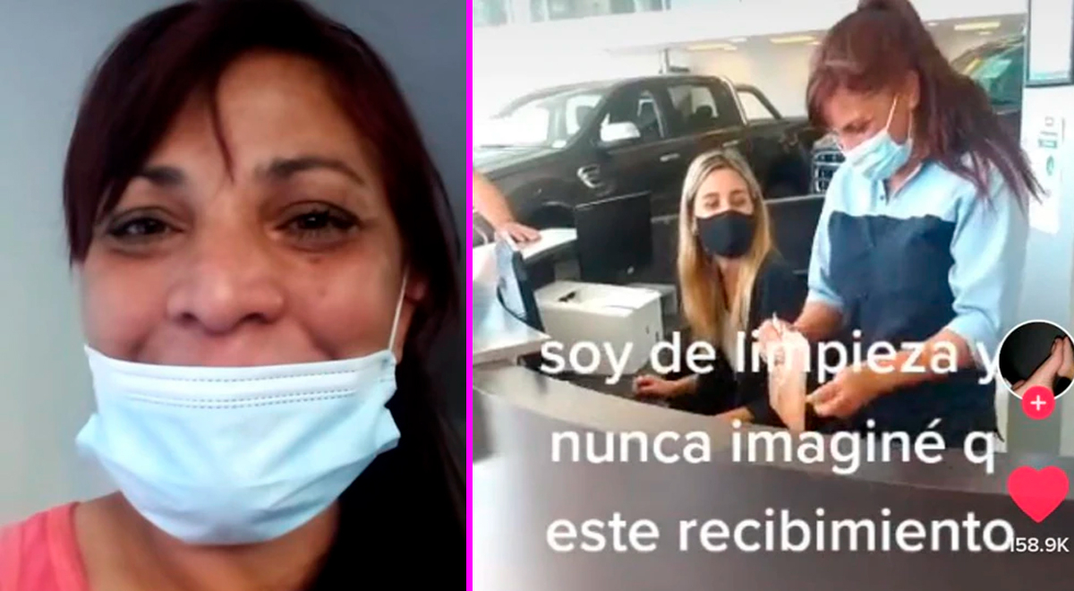 TikTok video viral: “Es más que mi aguinaldo”: Trabajadora de limpieza ...