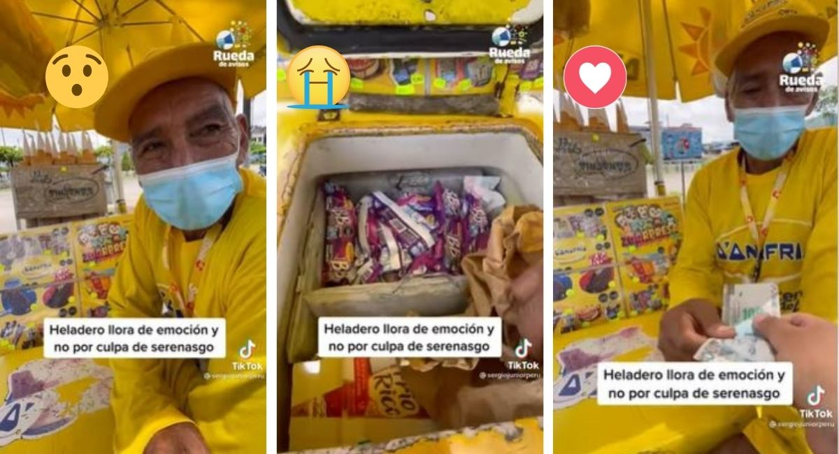 TikTok video viral Perú: joven da 100 soles a heladero de 70 años por ...