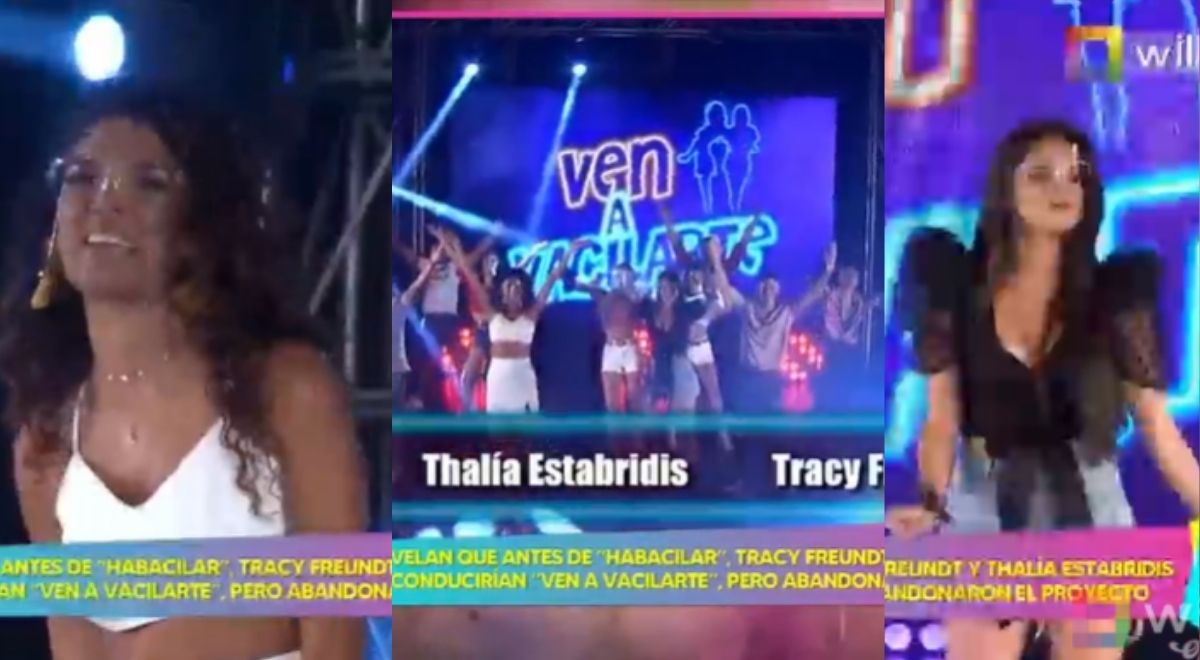 Thalía Estabridis y Tracy Freundt: El proyecto de televisión que no ...