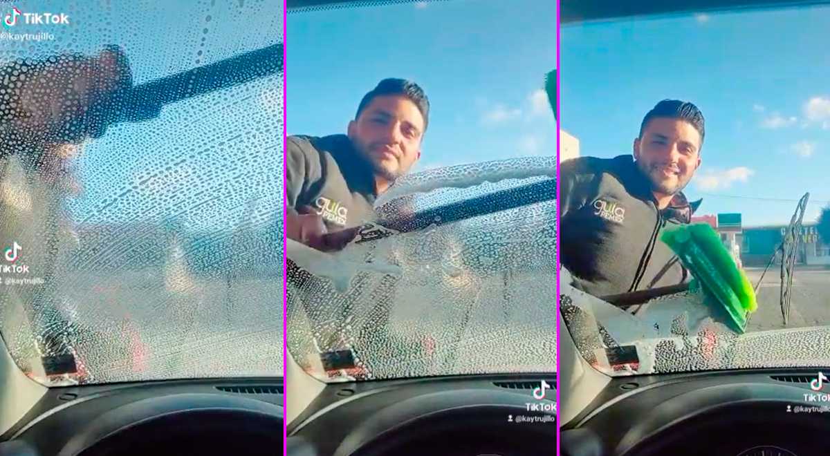 TikTok viral: Joven ve atractivo limpiardor de autos y se enamora a ...