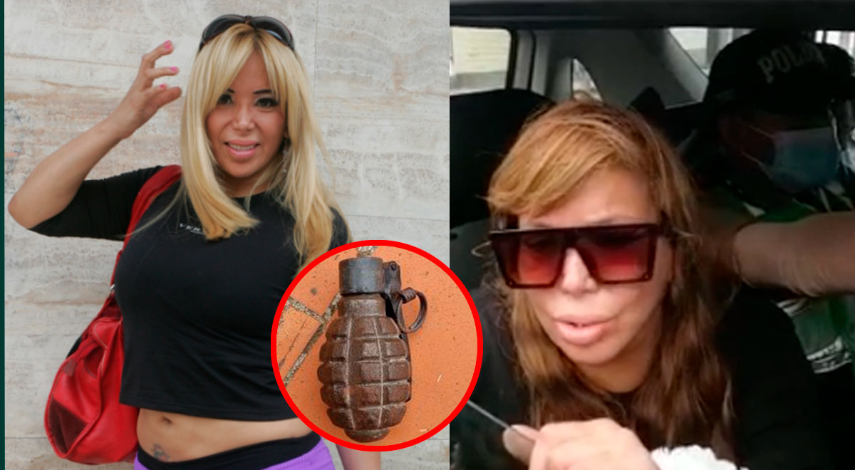 Eva María Abad tras se intervenida dejando granadas de guerra: "Me ...