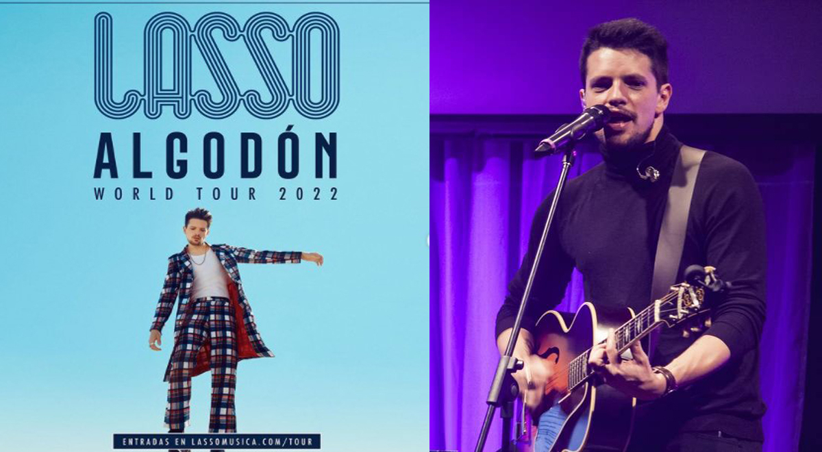 Lasso anunció en redes sociales su gira mundial y llegará a Lima con su ...